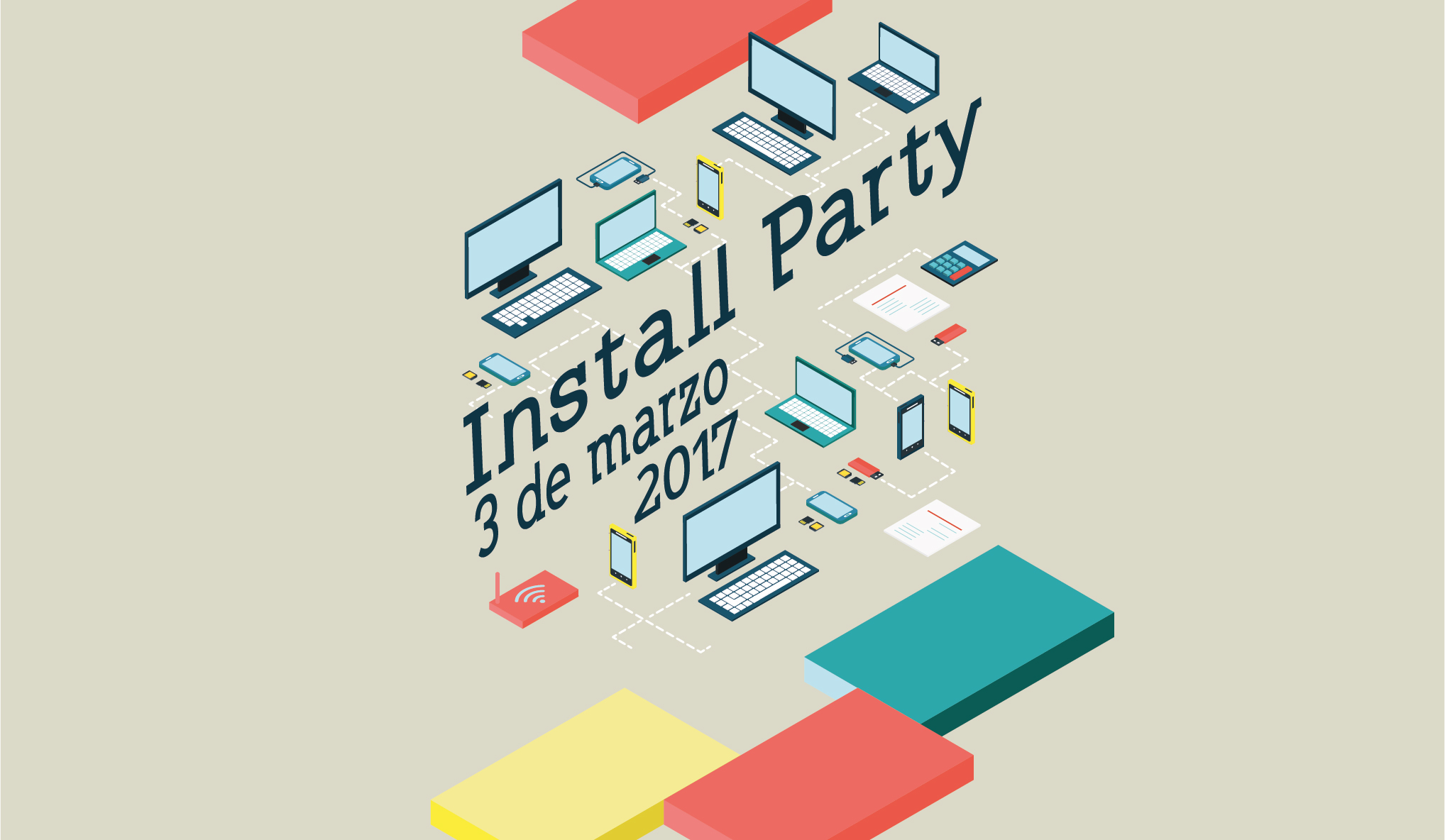 Install Party – Colegio Ártica